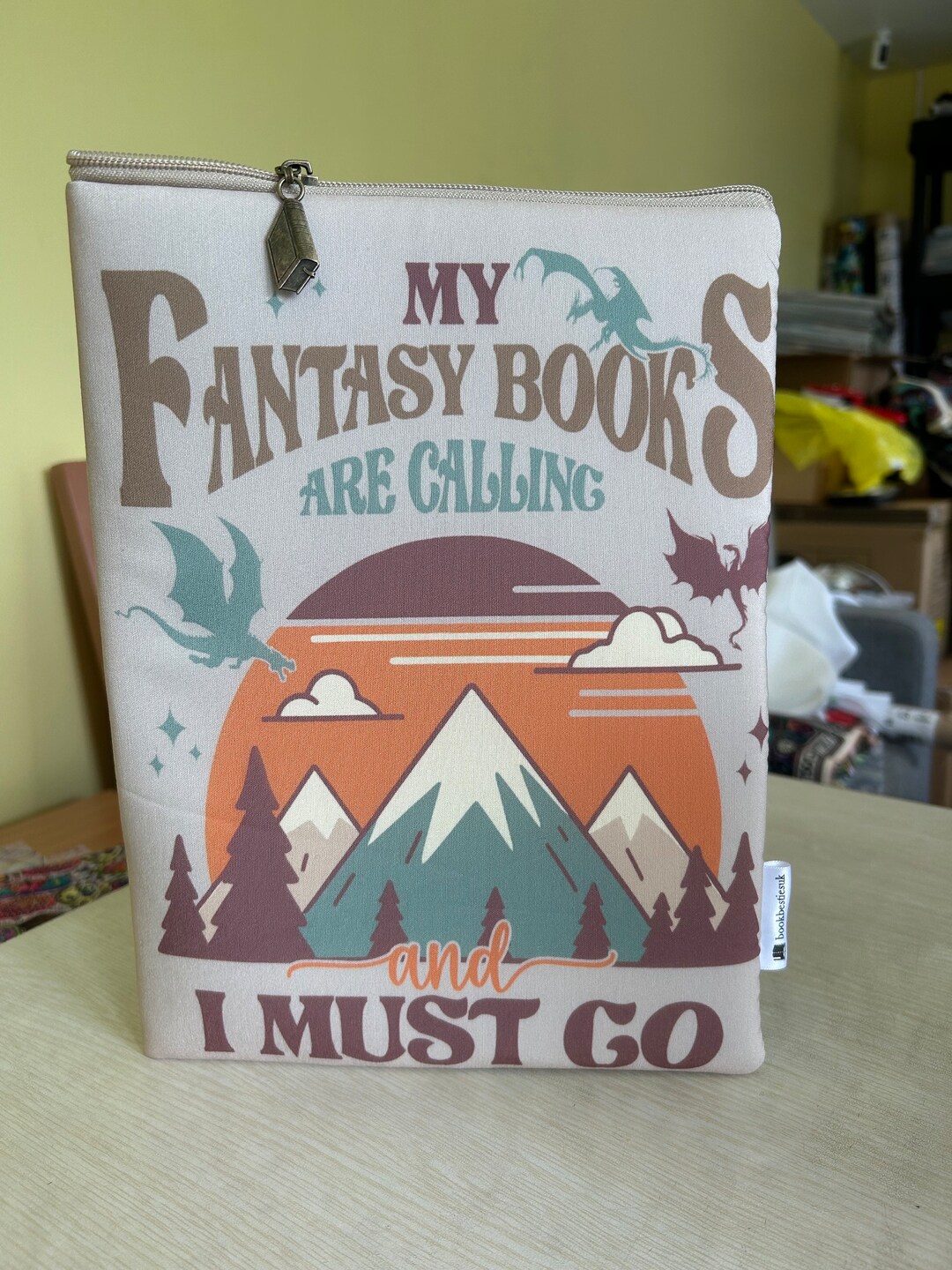 Fantasy Books Are Calling Bookbestie Book Sleeve Padded and Lined Book ...