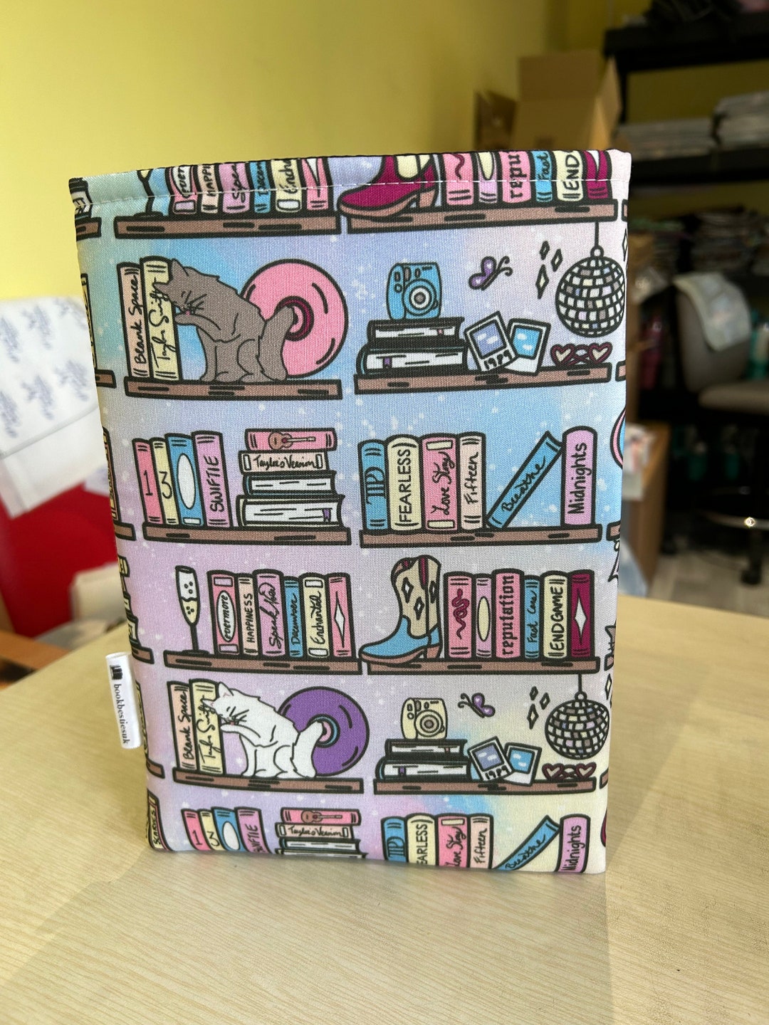 Taylors Book Shelf Booksleeve Book Cover Book Pouch Bookbestie Book ...