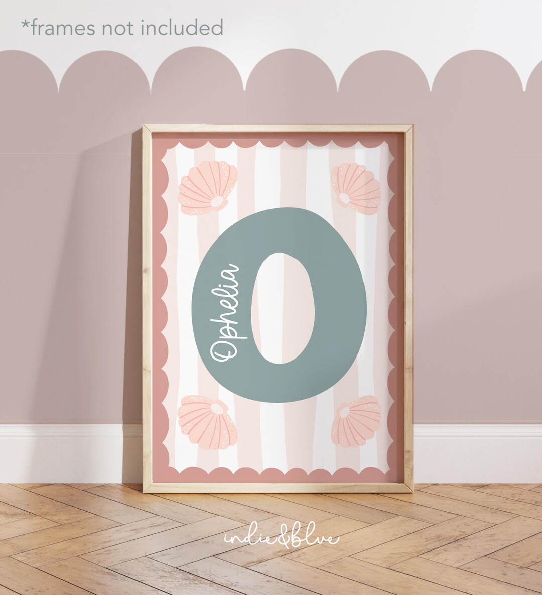 Sea Animals Unframed Poster, Sea Nursery Print, Ocean Nursery Decor ...