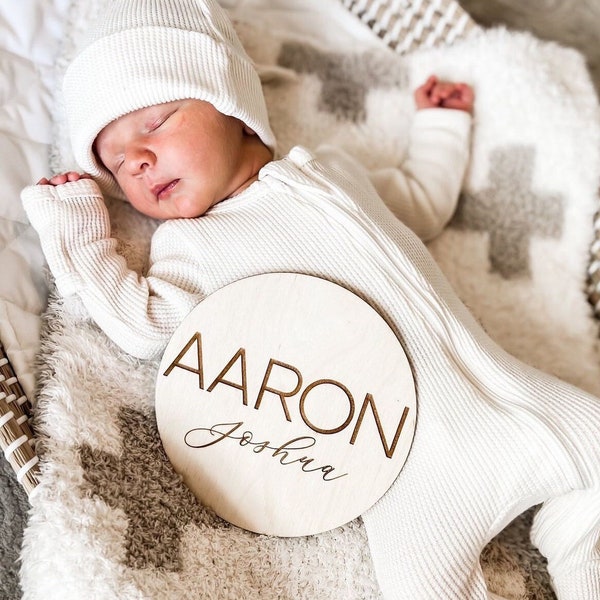 Baby Name Sign - Etsy