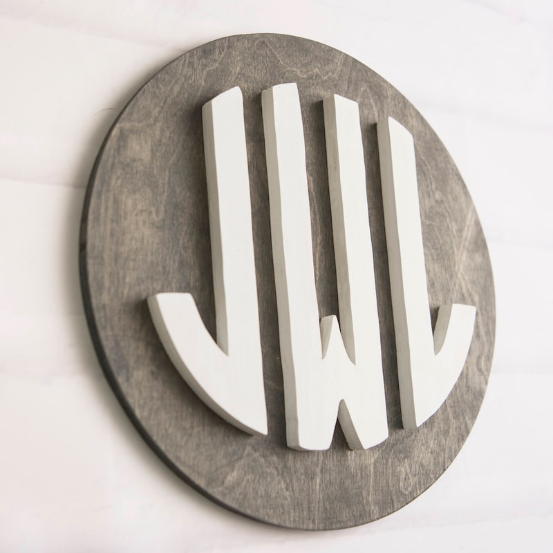 Initial Wall Decor - Etsy