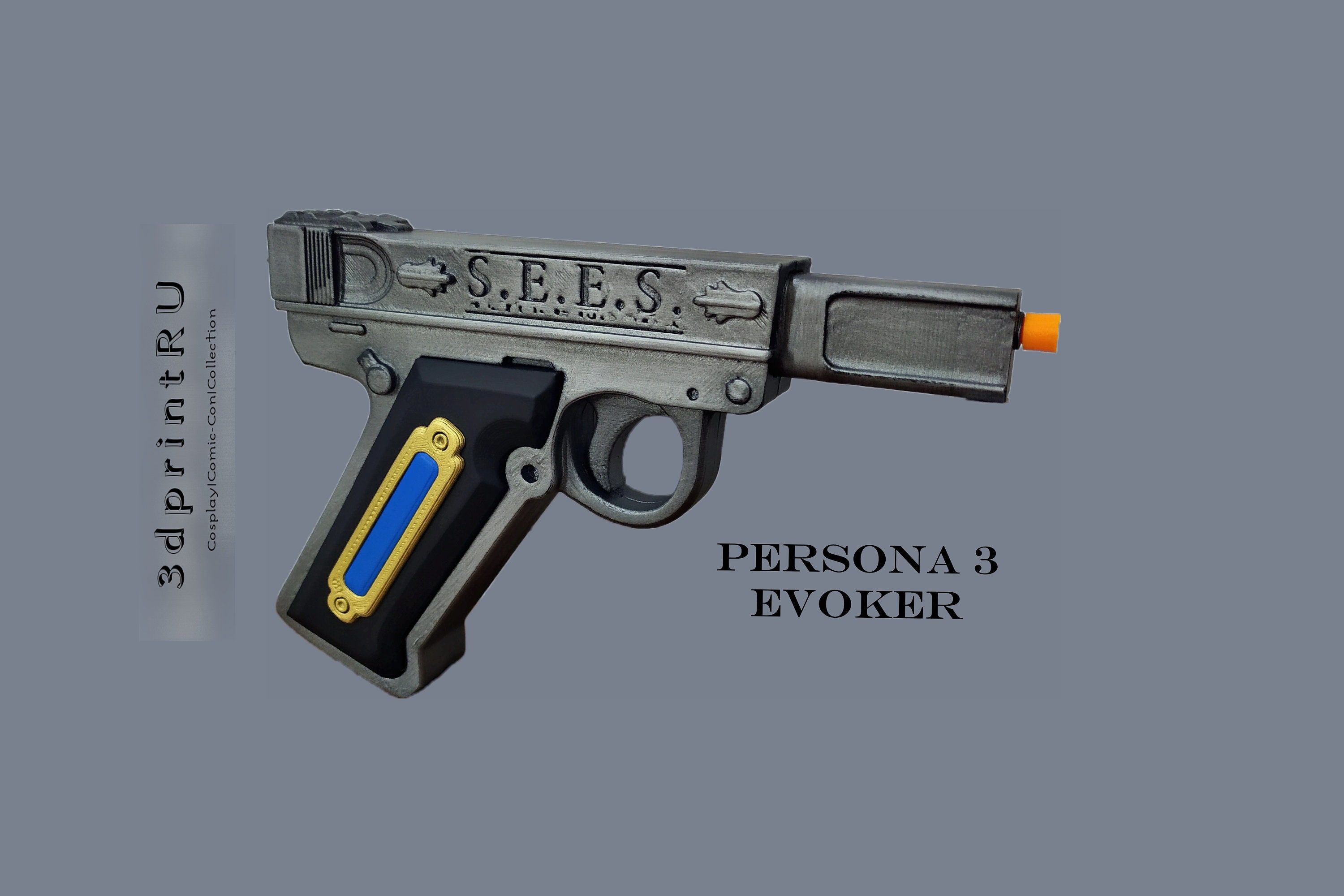 Persona 3 Evoker gun prop cosplay | Etsy