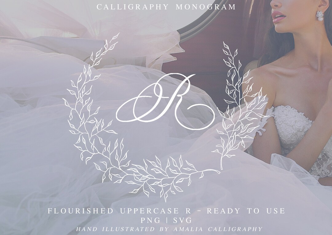Handwritten Initials, Premade Logo Design, Script Initials Logo ...