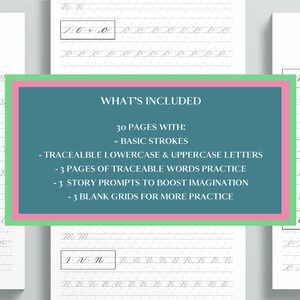 Printable Cursive Handwriting Practice Worksheets for Kids | Printable ...