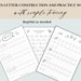 Printable Cursive Handwriting Practice Worksheets for Kids Printable ...