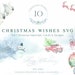 Christmas Wishes for Christmas Cards SVG, Christmas Cards, Christmas ...