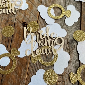 Bride on Cloud Nine Bachelorette Bridal Shower Table Scatter Confetti ...