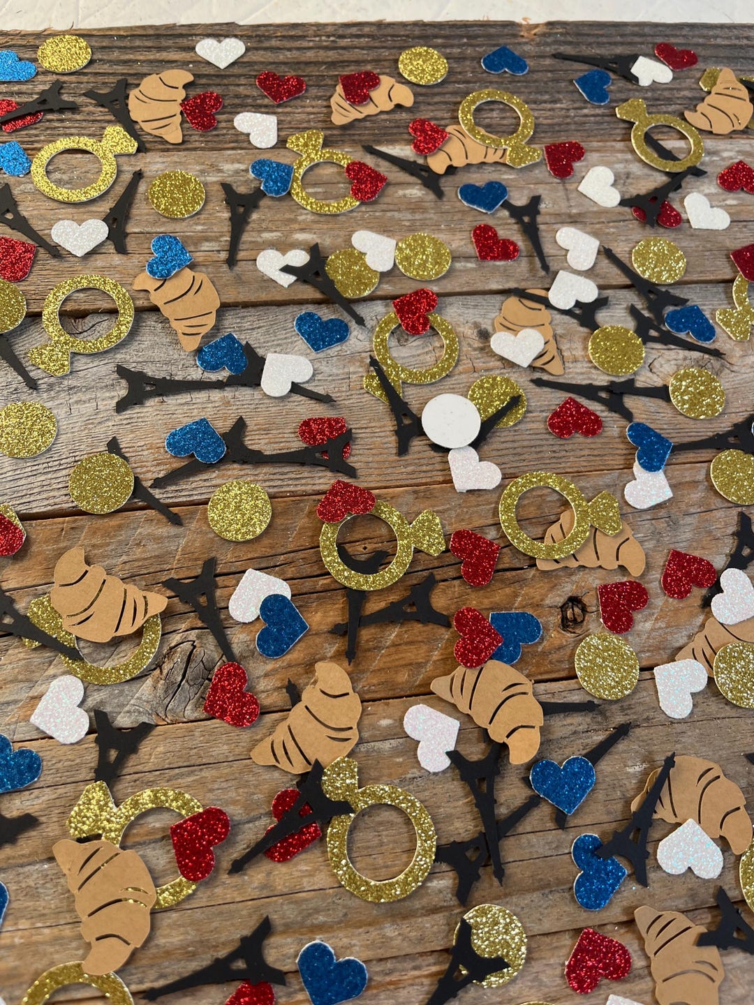 Vive La France Bridal Shower & Bachelorette Party Table Scatter ...