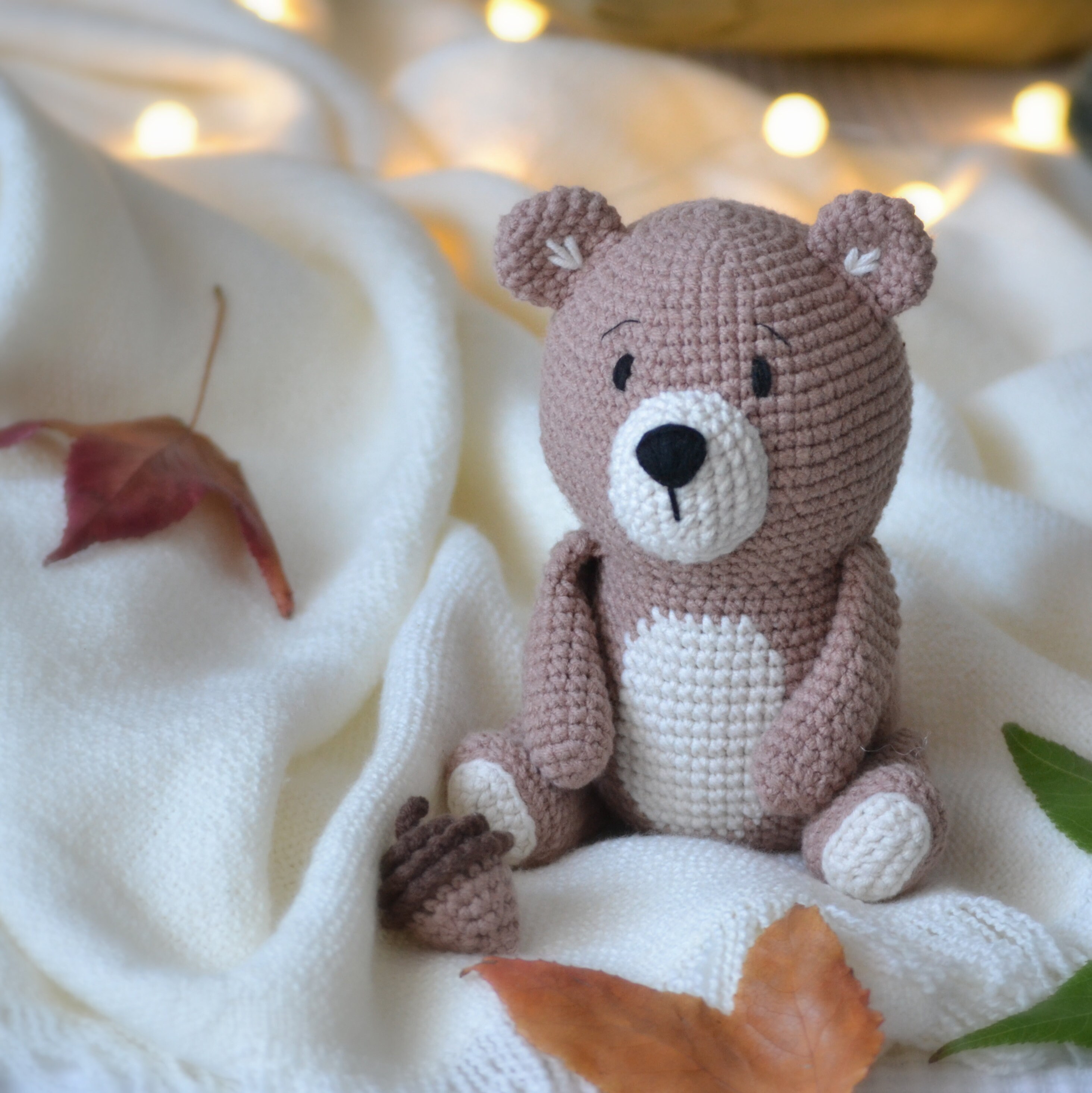 Crochet Pattern Set - Hector, the Bear - Amigurumi, Lovey and Rattle ...