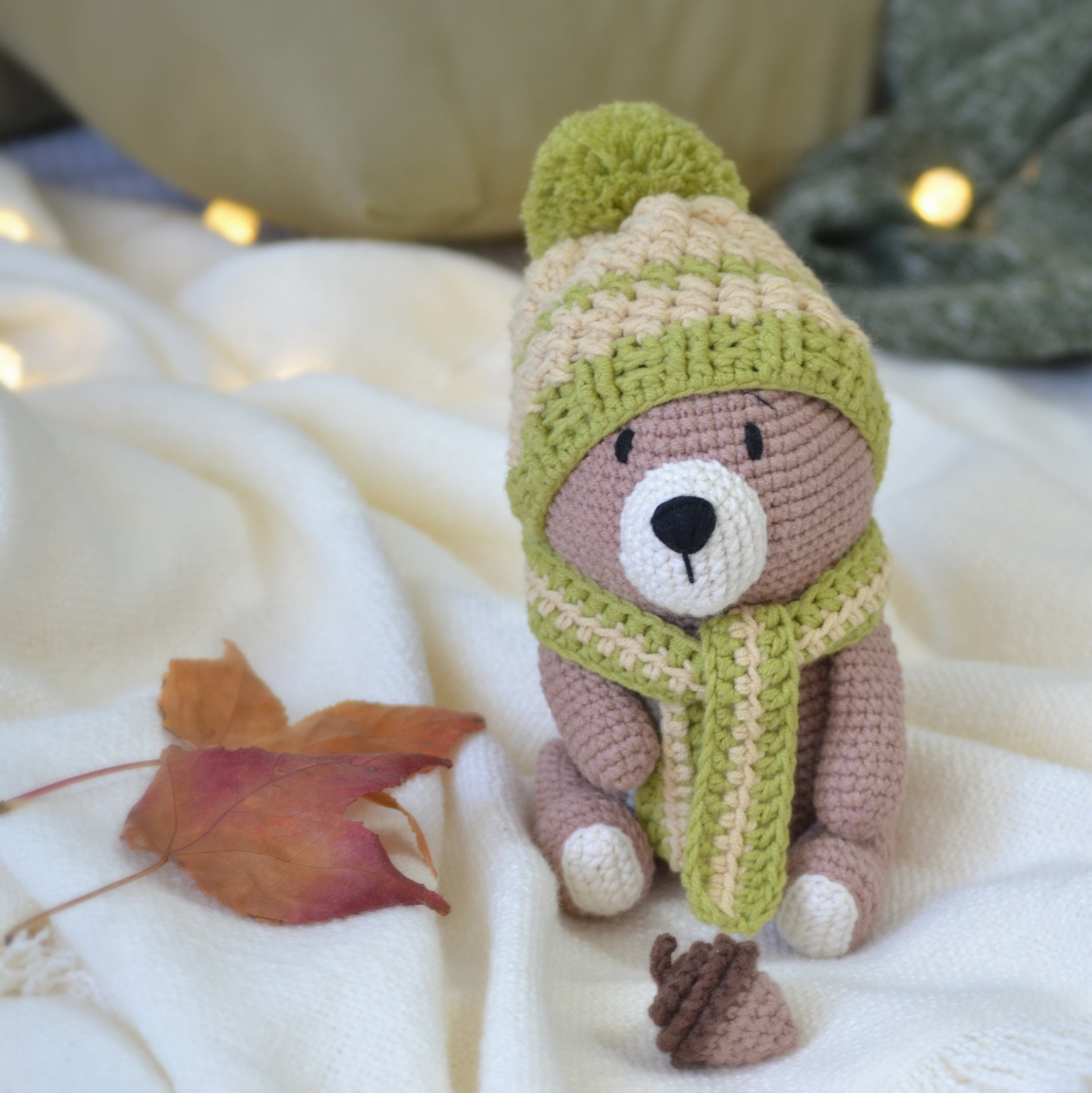 Crochet Pattern Set - Hector, the Bear - Amigurumi, Lovey and Rattle ...