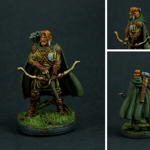 Half-elven Male Ranger Tanis Male Fighter Half Elf Ranger - Etsy