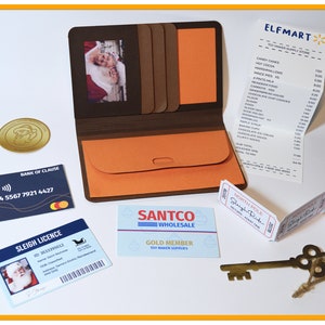 Santa's Lost Wallet Svg File for Cricut, Silhouette and Print Santa ...