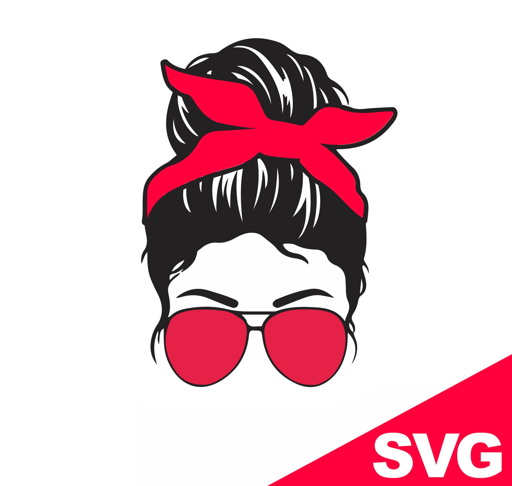 57 Messy Mom Bun Svg Cut Files Free Free Svg Cut Files Free Picartsvg