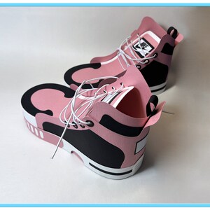 3D Sneaker Gift Box Svg 3D Sneaker Box Trainer Gift Box for Cricut and ...