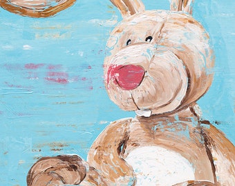 Loli Original Art Hand Made Print on Canvas Modern Paint - Etsy