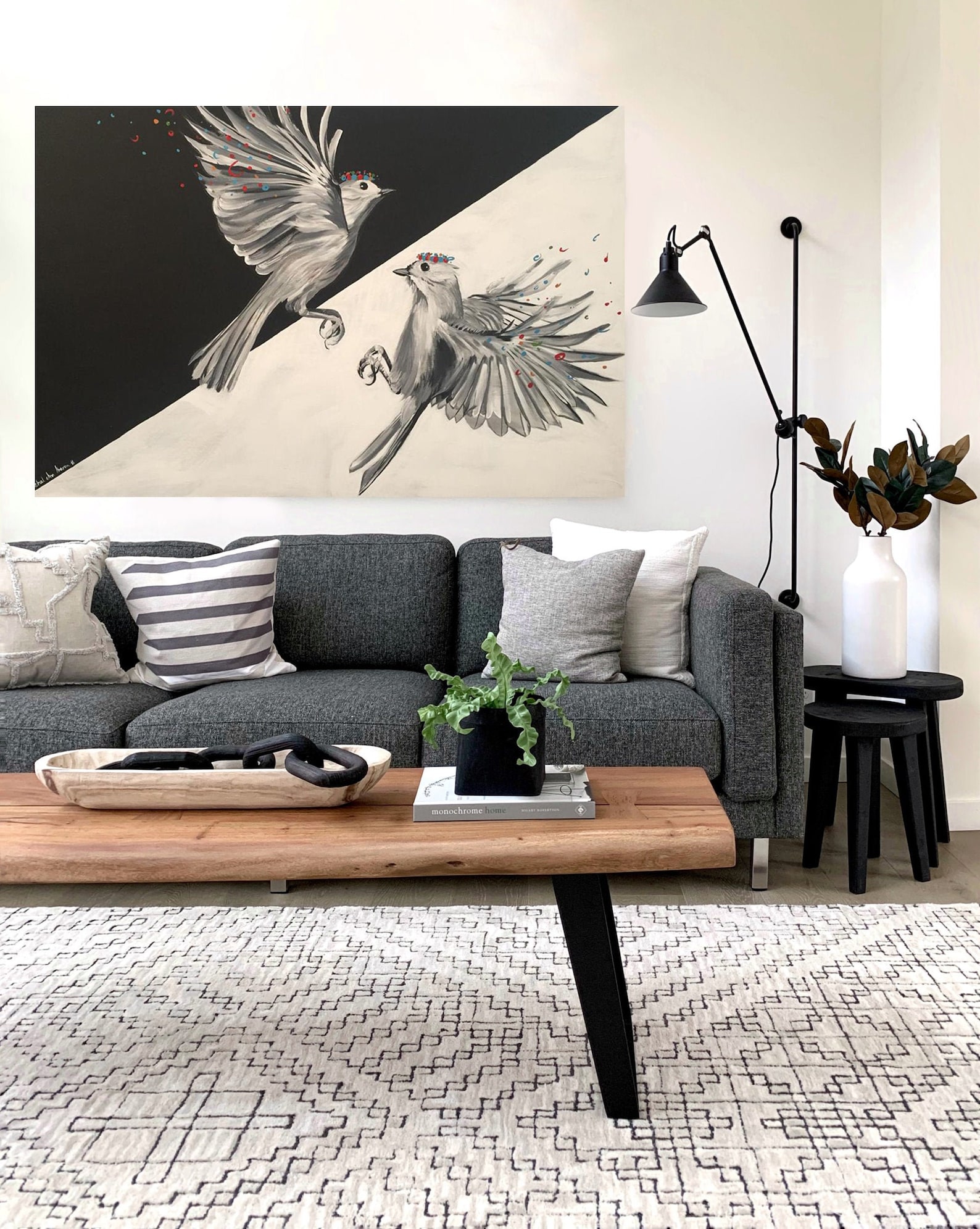 Angelic Birds- Original Painting by Michal Aharon - Etsy