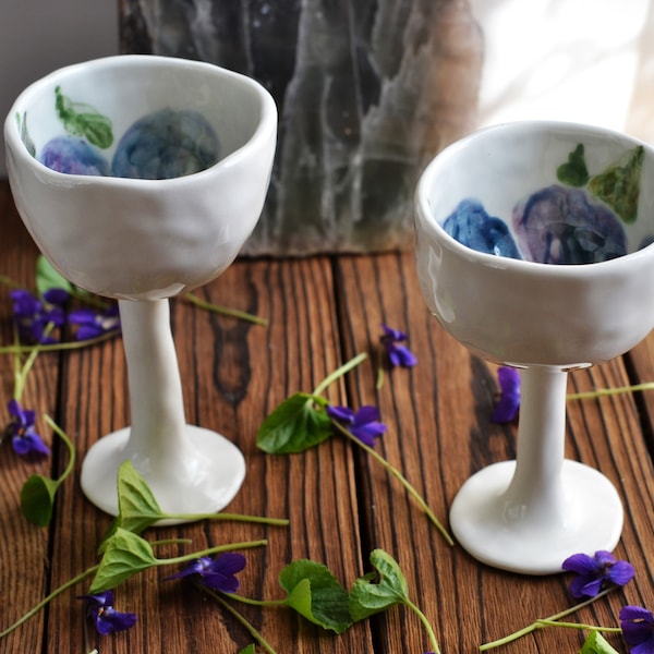 Clay Goblet - Etsy