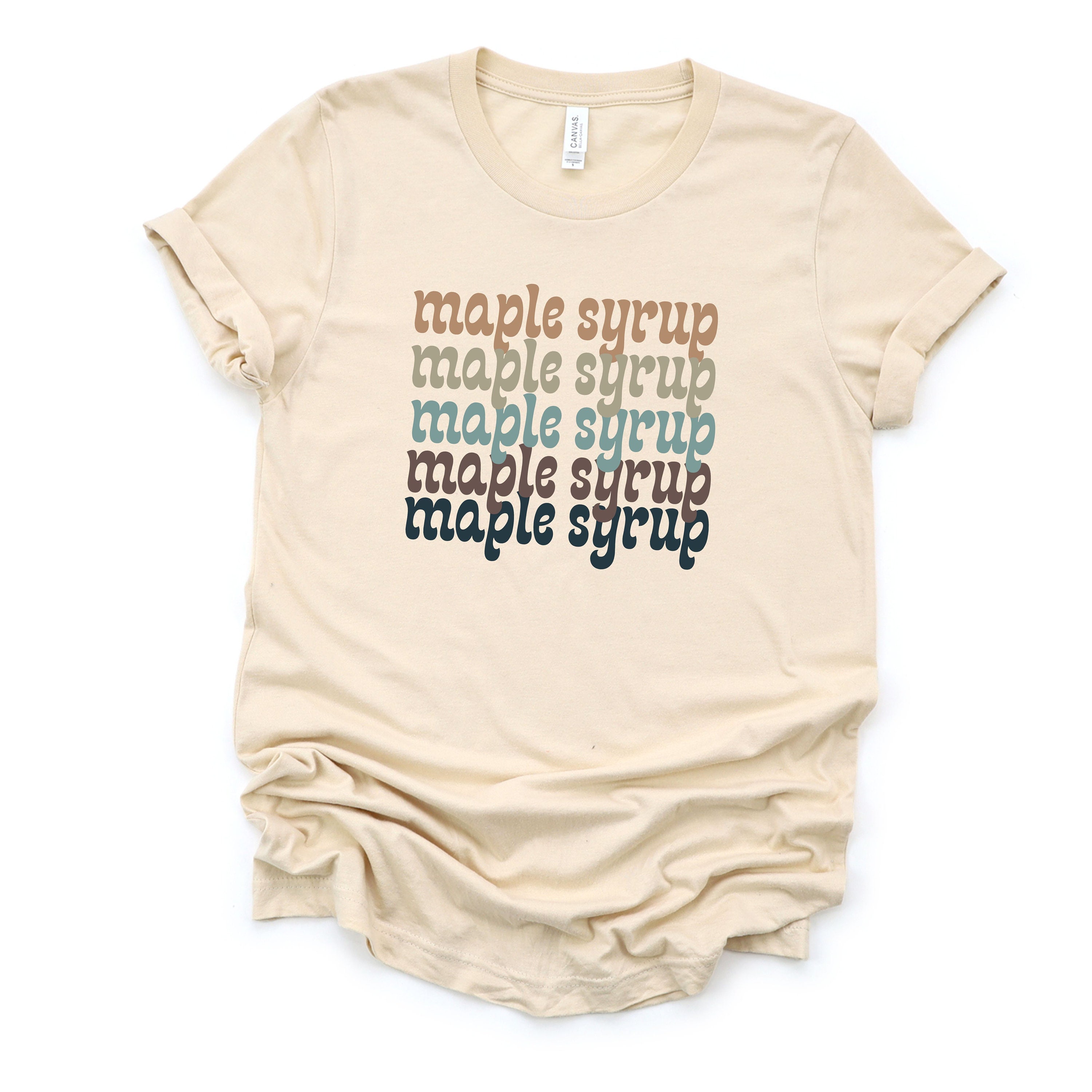 Maple Syrup Shirt, Retro, Real Maple Syrup, Syrup Season, Nature Lover ...