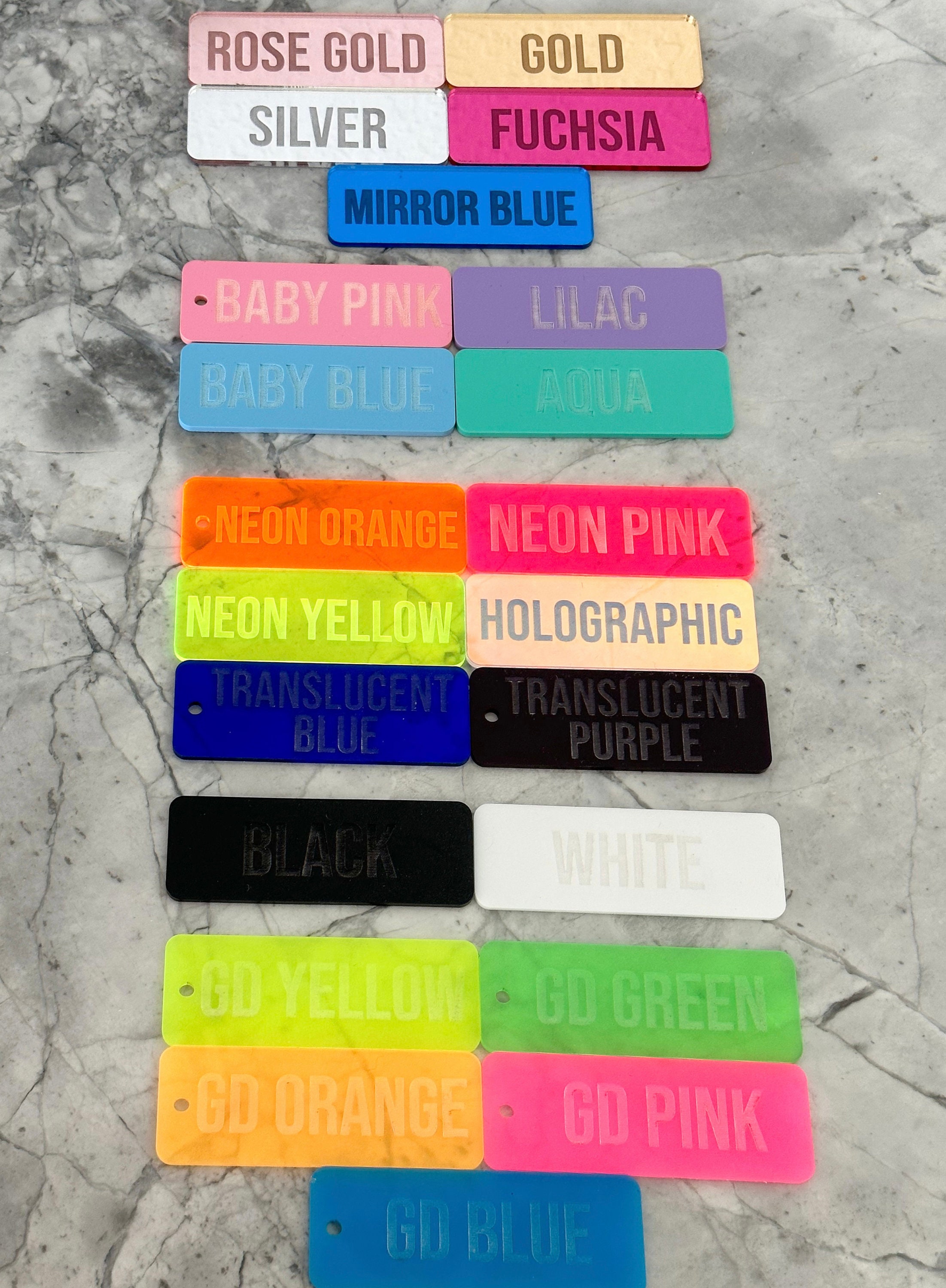 Back Pack Water Bottle Name Tag BUNDLE . Lunch Bag Tag . School Tag ...