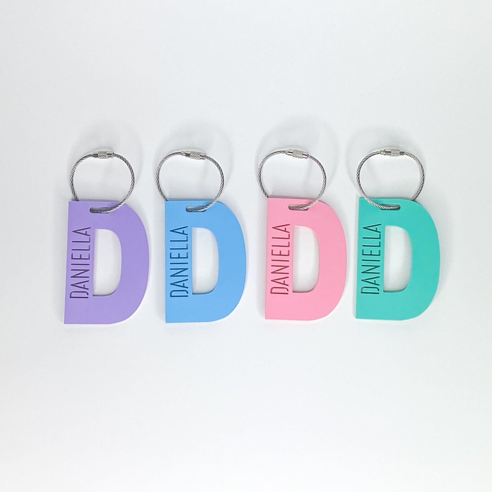 Back Pack Name Tag . Lunch Bag Tag . Luggage Tag . Keychain - Etsy