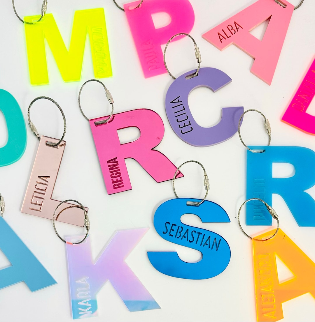 Back Pack Name Tag . Lunch Bag Tag . Luggage Tag . Keychain Name Tag ...