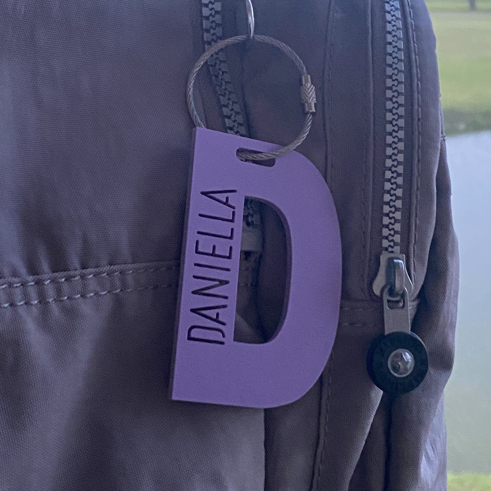 Back Pack Name Tag . Lunch Bag Tag . Luggage Tag . Keychain - Etsy