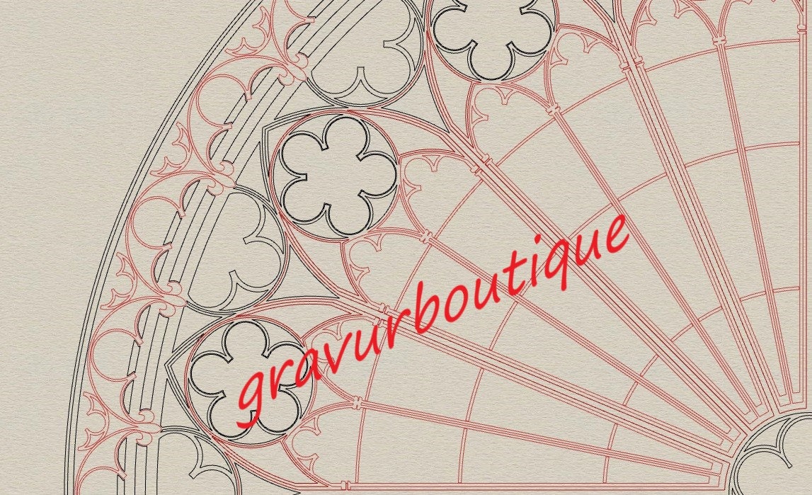 The Main Gothic Rose Window From Cathédrale Notre Dame De Strasbourg ...