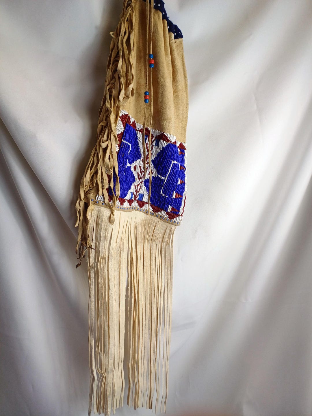 Vintage Native American Pipe Bag, Beaded Medicine Bag, Vintage Native ...