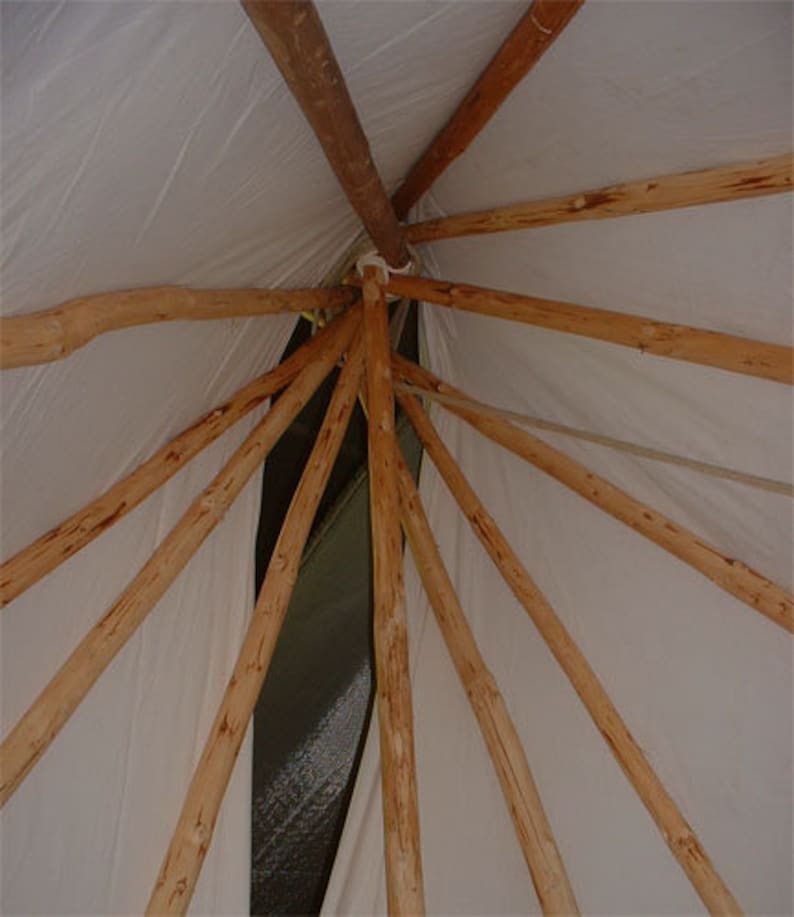 Tipi, Teepee, Full Size 4m Diameter Native American Tent, for Outdoor ...