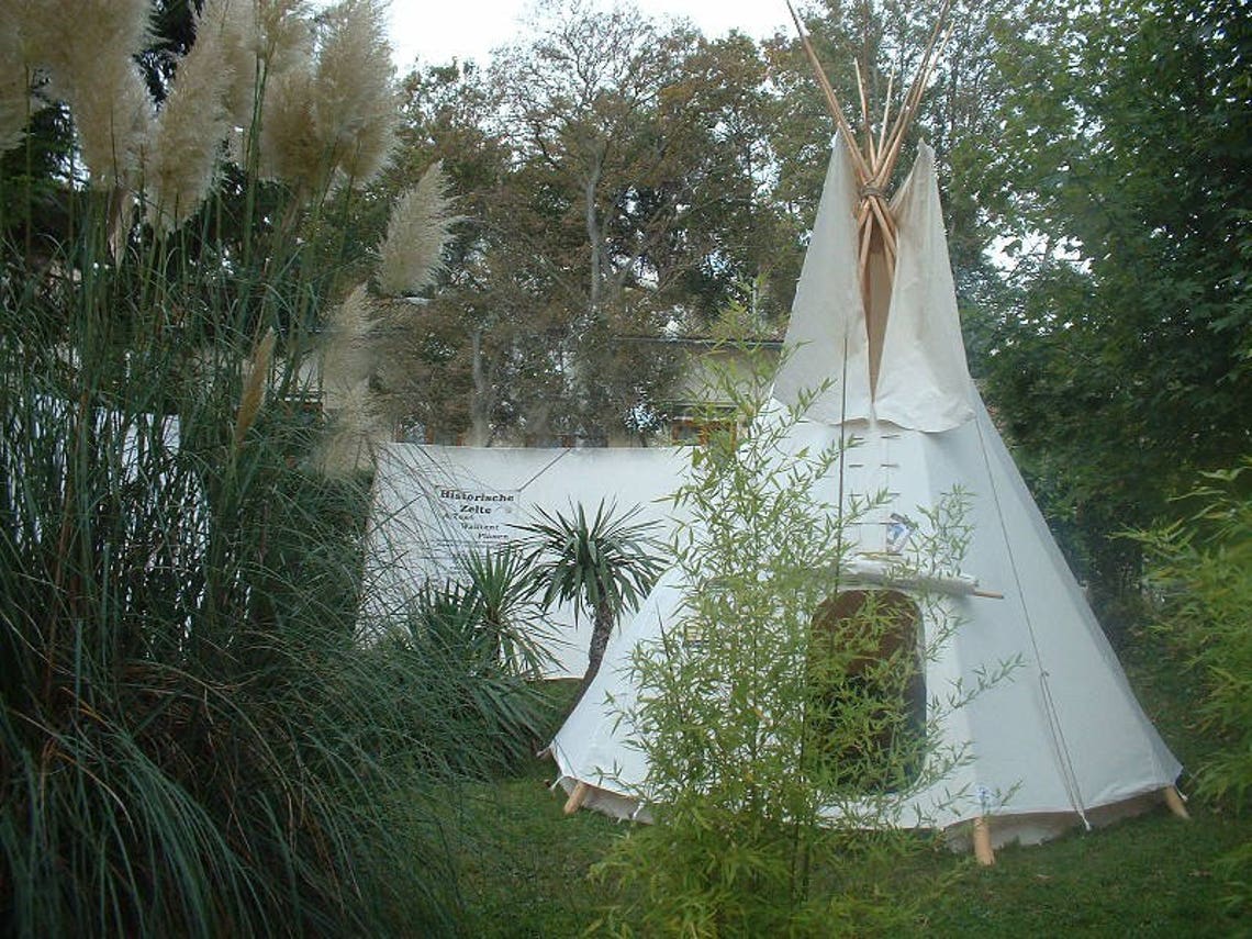 Tipi, Teepee, Full Size 3 M Diameter With Liner Native American Tent ...