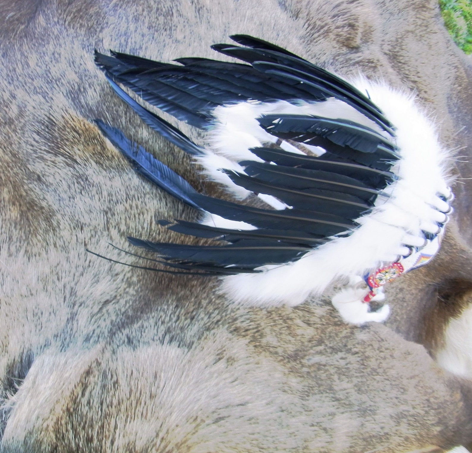 Lakota Style Feather Bonnet Warbonnet Feather Headdress - Etsy