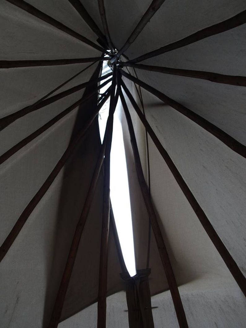 Tipi, Teepee, Full Size 3 M Diameter Native American Tent, for Outdoor ...