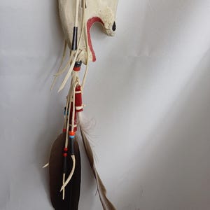 Native American Style Decoration Made From Bison Bone Wild West Home ...
