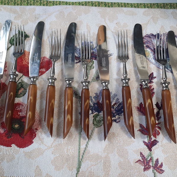 Art Deco Cutlery - Etsy