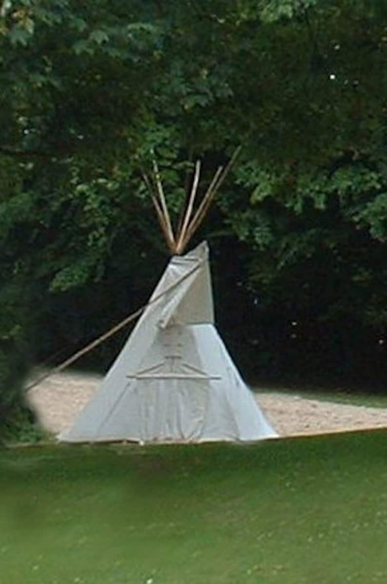 Tipi, Teepee, Full Size 3 M Diameter Native American Tent, for Outdoor ...