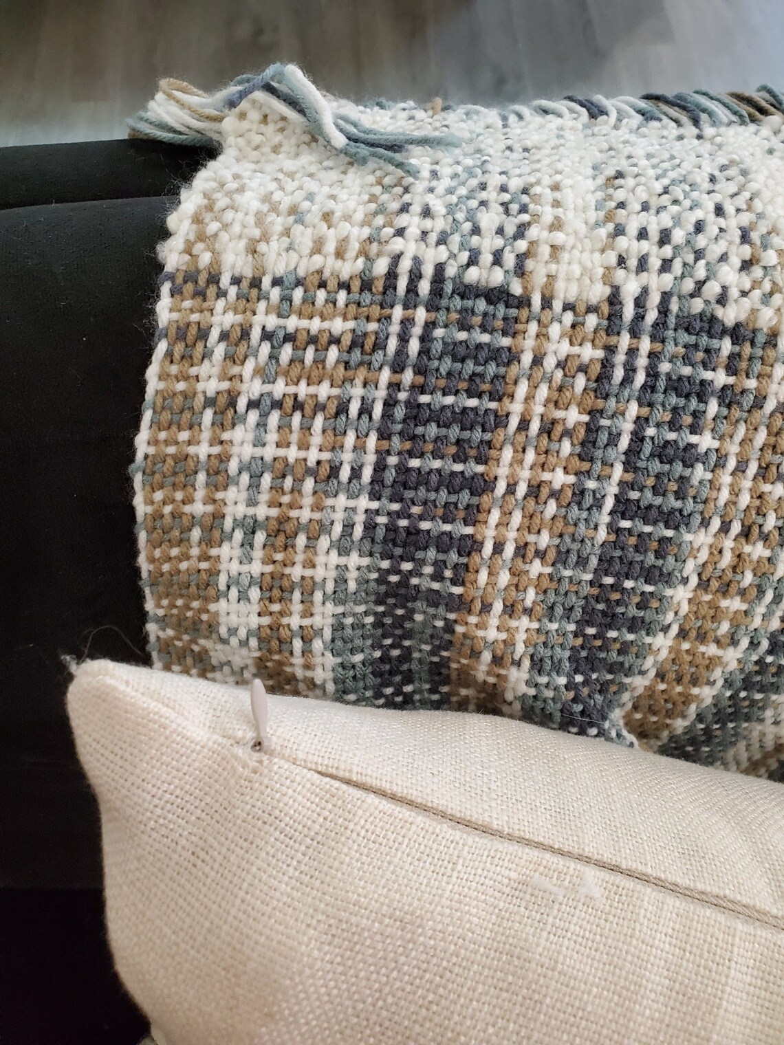 Sofa Runner With Cover Pillow Combination - Etsy