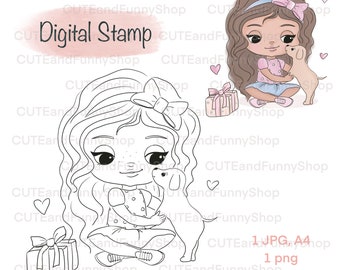 Digi Stamps, Scrapbooking Printable, Digital Stamp, Baby Stamps, Babies ...