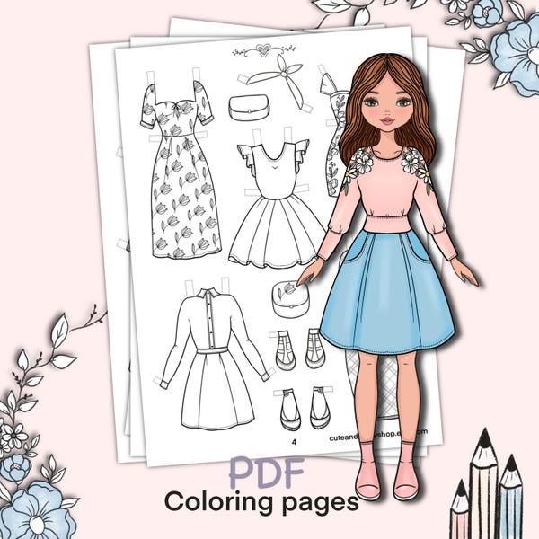 Paper Doll Life Size - Etsy