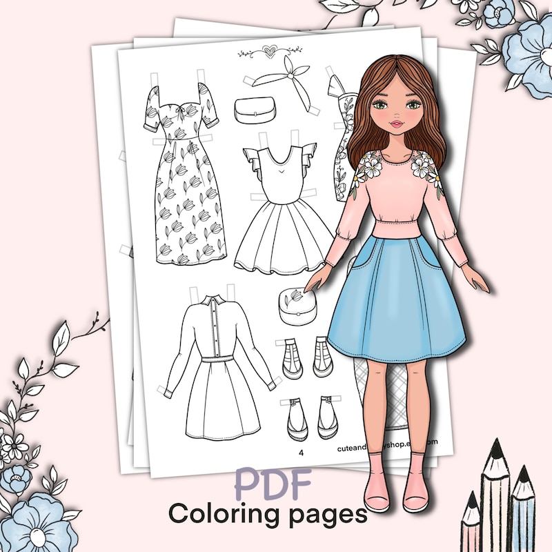 Paper Doll Life Size - Etsy