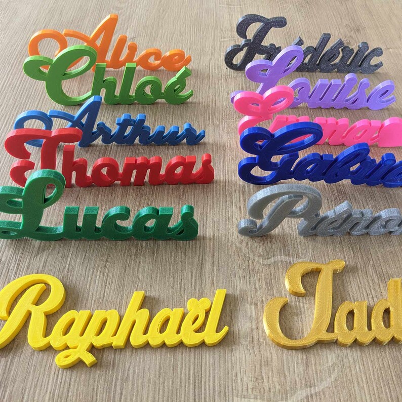 Personalized Door Plaque With 3D First Name Decoration for | Etsy