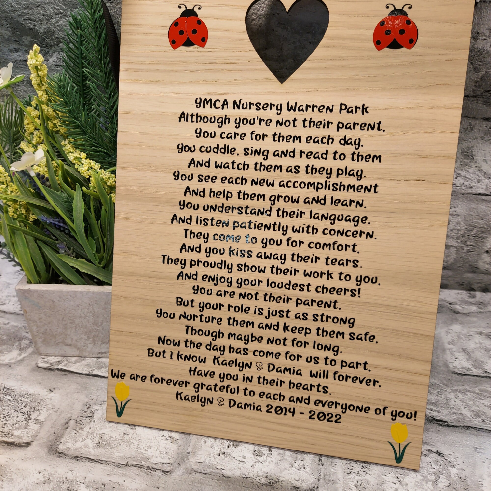 Thank You Staff Poems