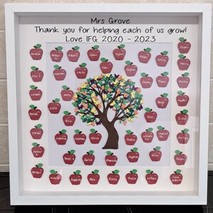 Personalised Teacher Appreciation Gift, Class Thank You Gift From ...