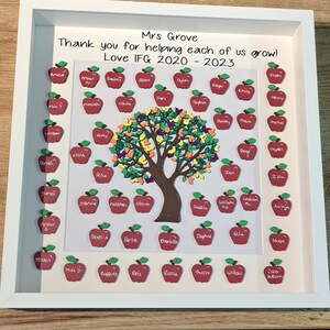 Personalised Teacher Appreciation Gift, Class Thank You Gift From ...