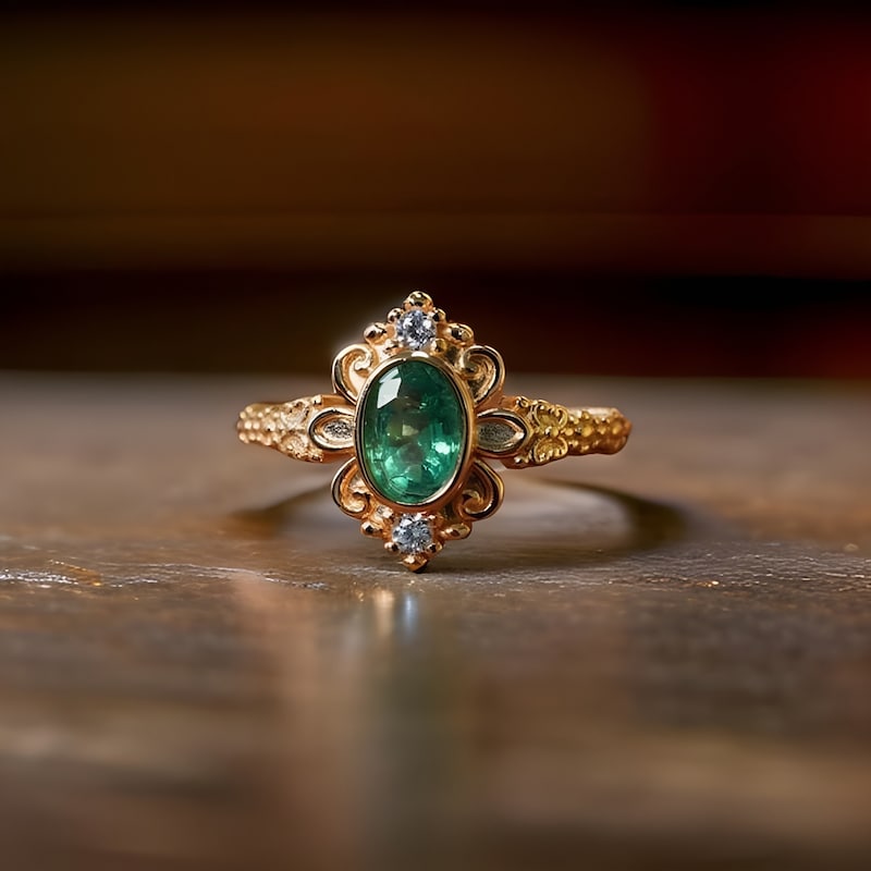 Victorian Style Ring - Etsy