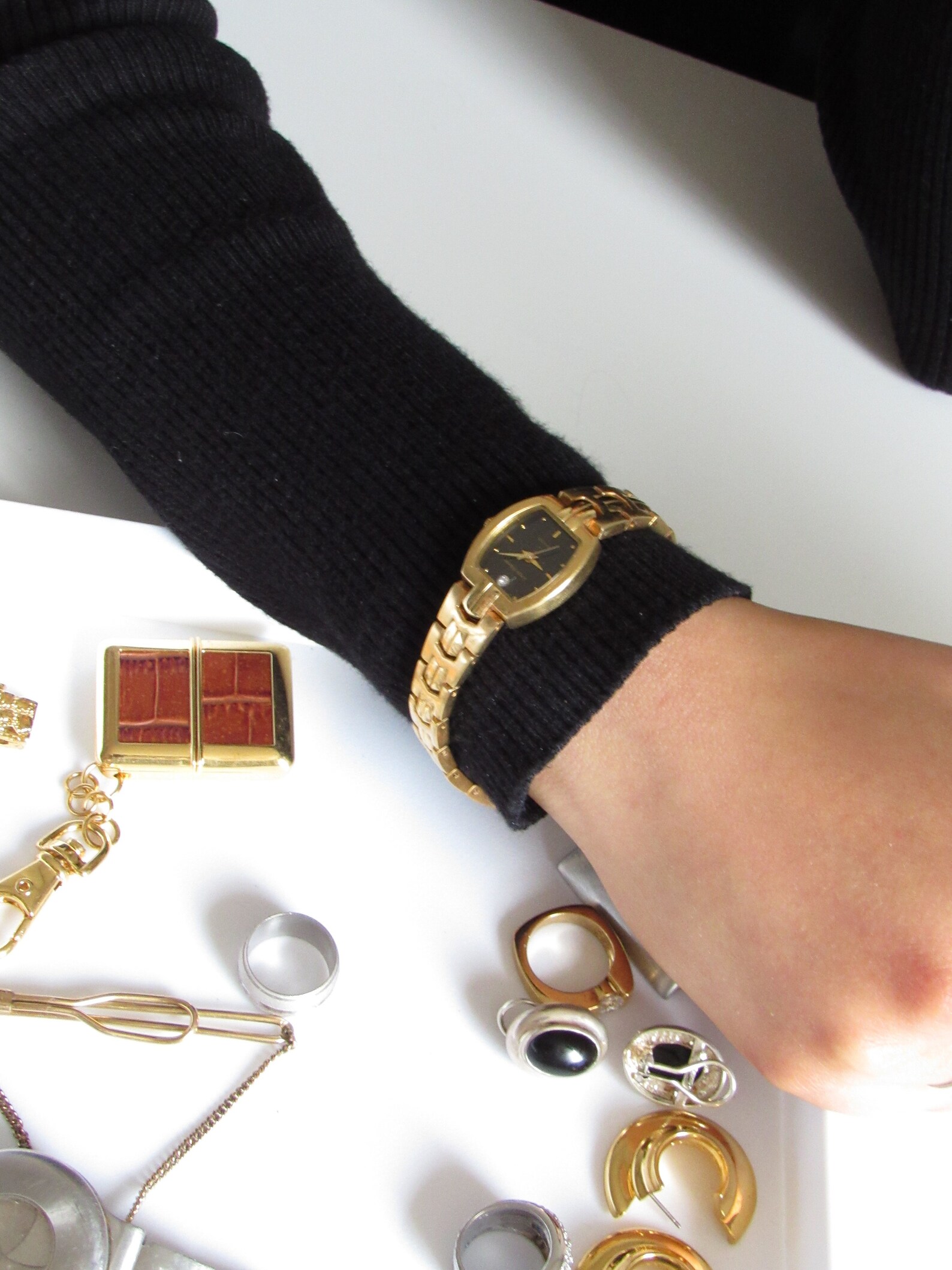 Sergio Valente Diamond Gold Japanese Movement Ladies Watch | Etsy