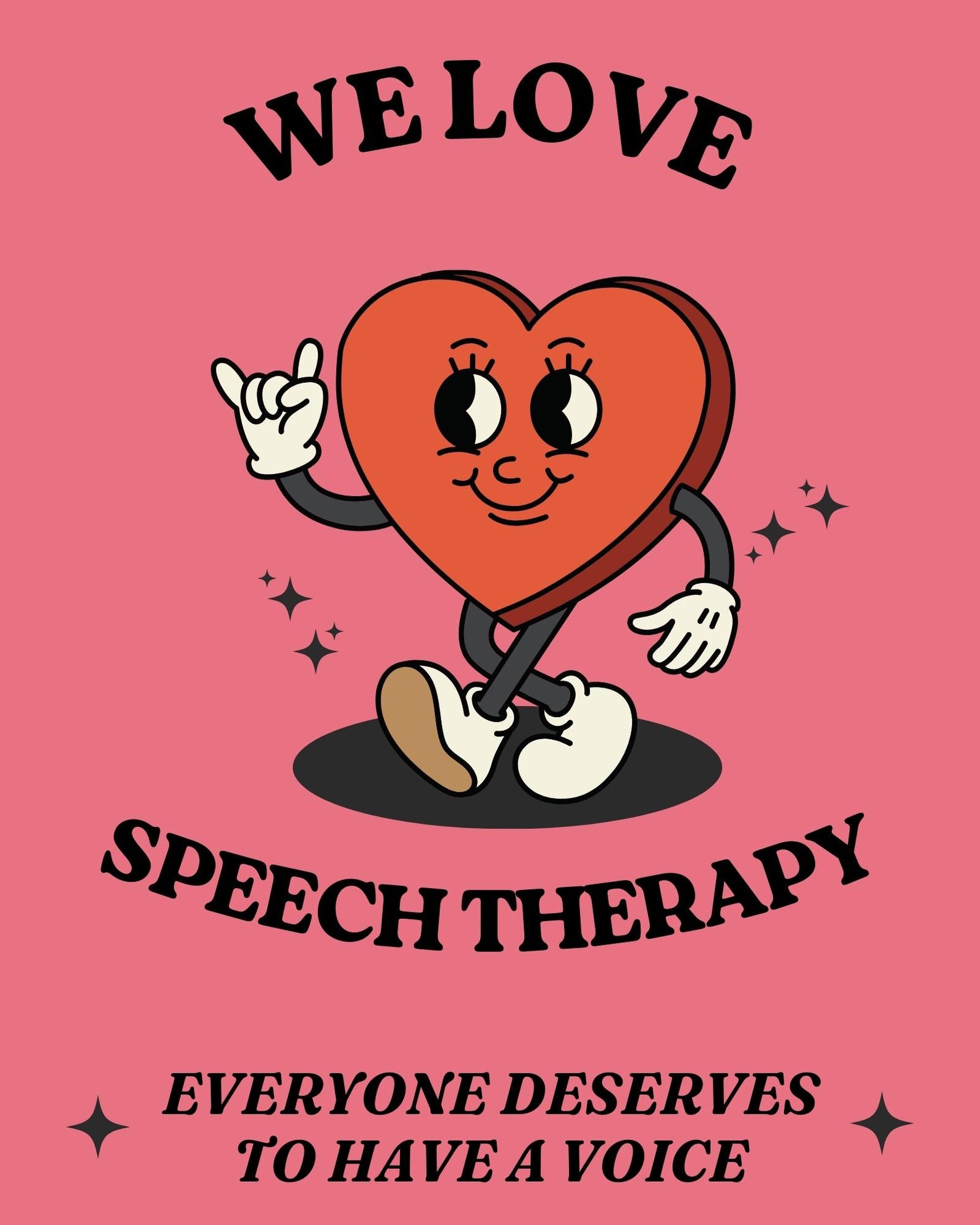 Speech Therapy Decor Digital Download- We Love Speech Therapy Print ...
