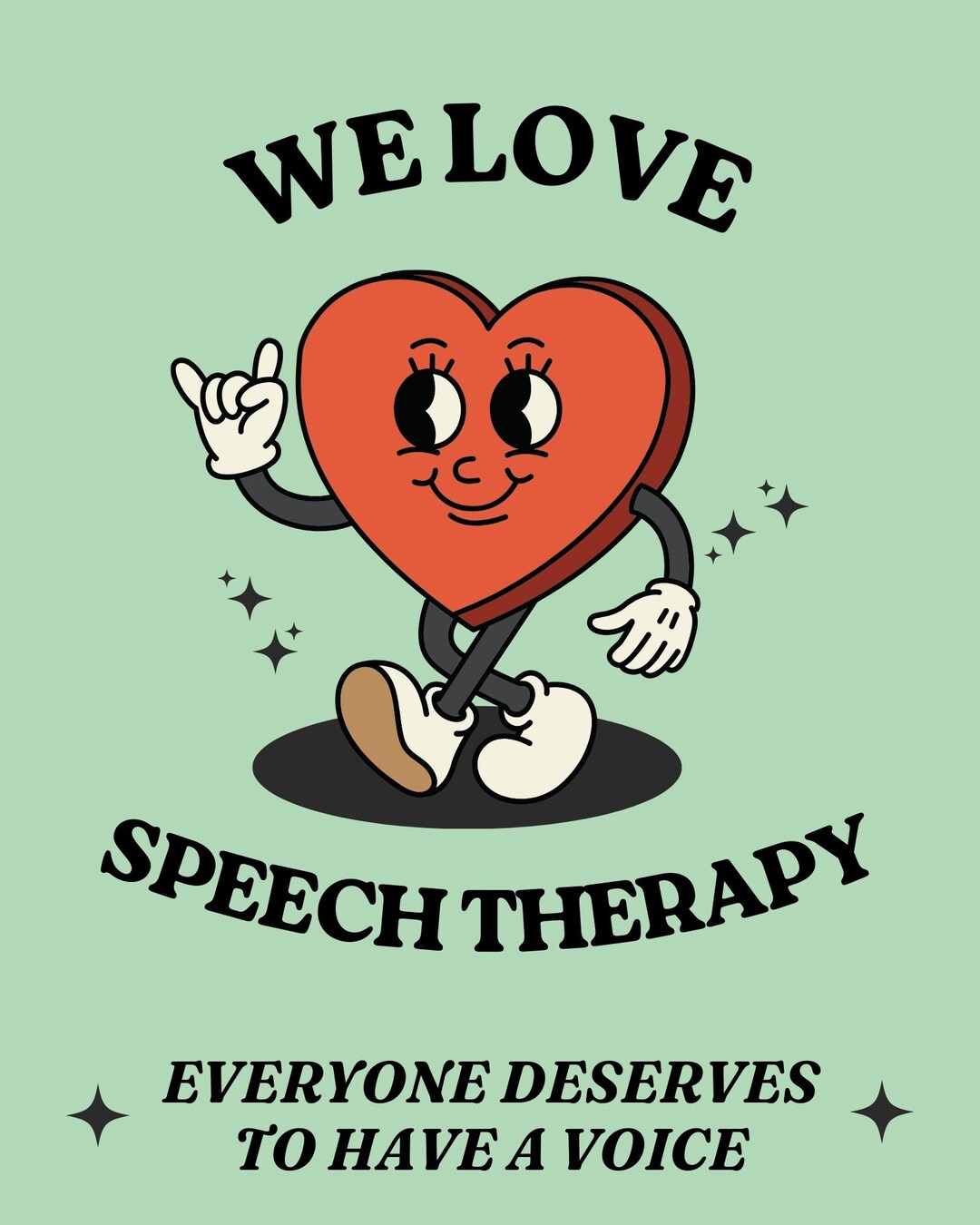 Speech Therapy Decor Digital Download- We Love Speech Therapy Print ...