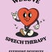 Speech Therapy Decor Digital Download- We Love Speech Therapy Print ...