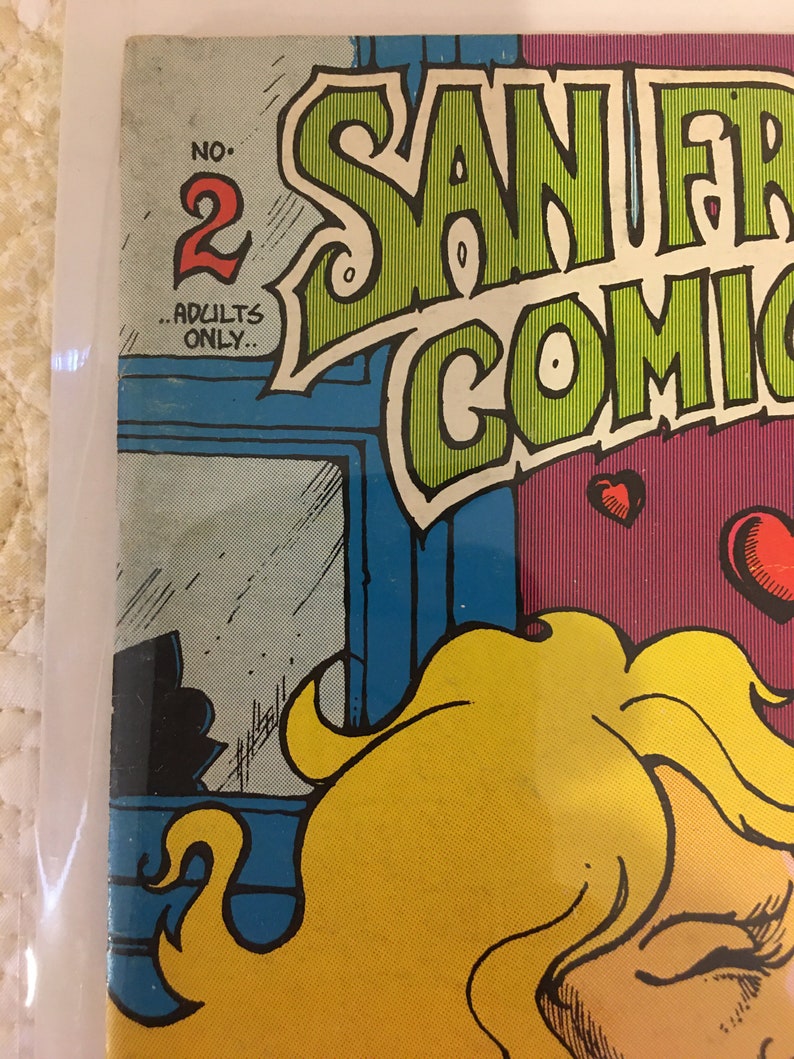 San Francisco Comic Book No.1 and No. 2 Rare Underground - Etsy