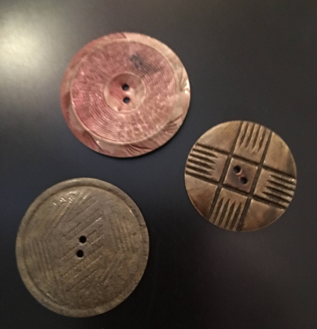 Antique Celluloid Buttons - Etsy